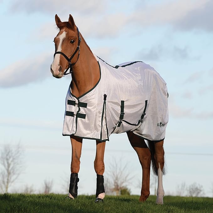 Saxon Mesh Fly Sheet Standard Neck — The Hitching Post Tack Shop