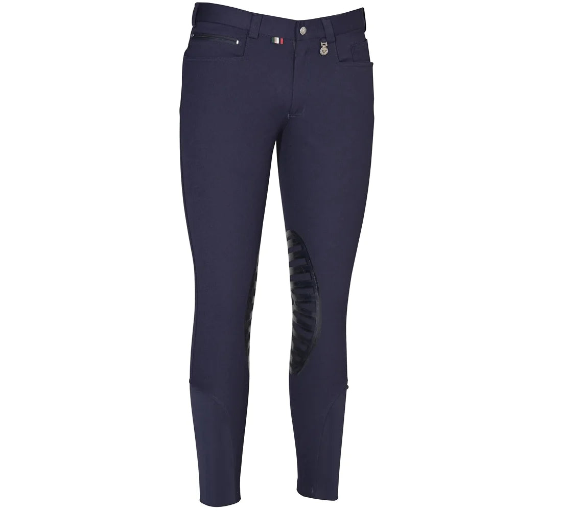 Tuffrider Men's Silicone Knee Patch Breeches — The Hitching Post Tack Shop