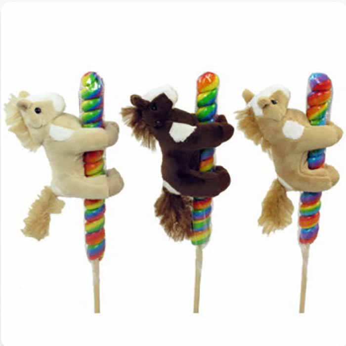 Plush Horse on Lollipop — The Hitching Post Tack Shop